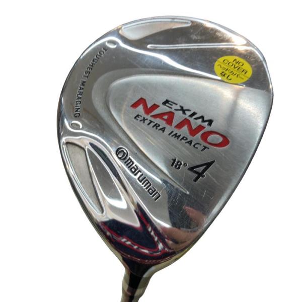 中古　Cランク　マジェスティゴルフ（旧マルマン）　ＥＸＩＭ　ＥＸＩＭ　ＮＡＮＯ　ＥＸＴＲＡ　ＩＭＰＡＣＴ　４Ｗ　フェアウェイウッド　ＥＸＩＭ　ＮＡＮＯ　ＥＸ−０５ 　フレックスＲ ロフト角:18.00