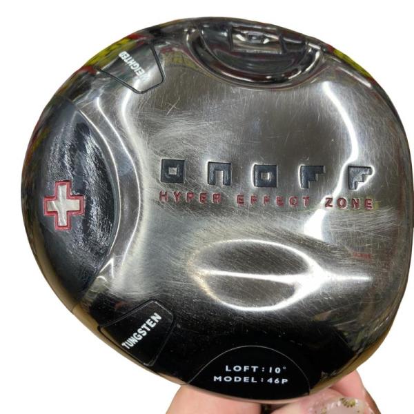 中古　Dランク　ダイワ（グローブライド）　ＯＮＯＦＦ　ＯＮＯＦＦ　＋（ＰＬＵＳ）（２００９）　４６Ｐ　１０°　ドライバー　ＳＭＯＯＴＨ　ＫＩＣＫ　ＭＰ−６０９Ｄ 　フレックスＳＲ ロフト角:10.00