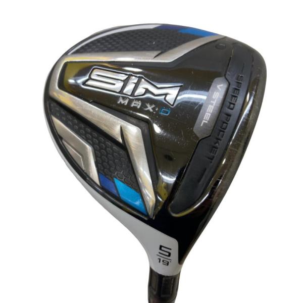 中古　Cランク　テーラーメイド　ＳＩＭ　ＳＩＭ　ＭＡＸ−Ｄ　５Ｗ　フェアウェイウッド　ＴＥＮＳＥＩ　ＢＬＵＥ　ＴＭ５０（ＦＷ） 　フレックスＲ ロフト角:19.00