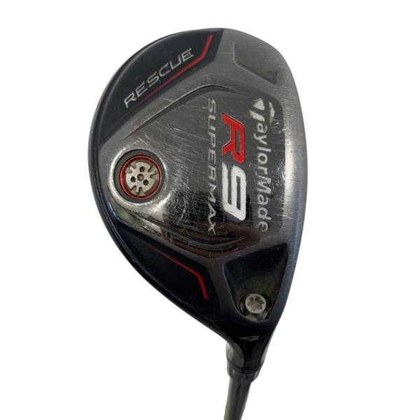 中古　Cランク　テーラーメイド　Ｒ９　Ｒ９　ＳＵＰＥＲ　ＭＡＸ　ＲＥＳＣＵＥ　Ｕ４　ユーティリティ　Ｍｏｔｏｒｅ　ＲＥＳＣＵＥ 　フレックスＲ ロフト角:22.00
