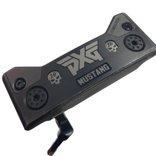 中古　Cランク　ＰＸＧ　ＢＡＴＴＬＥ　ＲＥＡＤＹ　ＢＡＴＴＬＥ　ＲＥＡＤＹ　ＭＵＳＴＡＮＧ（クランク）　パター　スチール 　フレックスその他 ロフト角:3.00