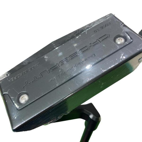 中古　Nランク　ＣＲＯＳＳＰＵＴＴ　ＣＲＯＳＳＰＵＴＴ　ＣＲＯＳＳＰＵＴＴ　Ｅｄｇｅ１．０（ブラック）　３４インチ　パター　スチール 　フレックスその他 ロフト角:3.00