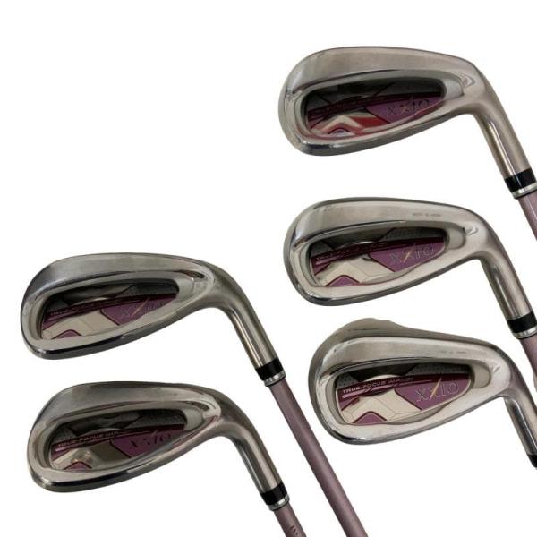 中古　Cランク　ダンロップ　ＸＸＩＯ　ＸＸＩＯ（２０１８）　５Ｓ（ボルドー）　レディース（実本数：５本セット）　アイアンセット　ＸＸＩＯ　ＭＰ１０００Ｌ（アイアン）　ボルドー 　フレックスＬ ロフト角:30.00