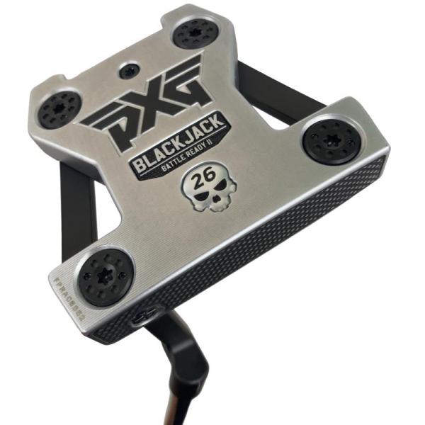 中古　Cランク　ＰＸＧ　ＢＡＴＴＬＥ　ＲＥＡＤＹ　ＩＩ　ＢＡＴＴＬＥ　ＲＥＡＤＹ　ＩＩ　ＢＬＡＣＫＪＡＣＫ（クランク）　パター　スチール 　フレックスその他 ロフト角:3.00