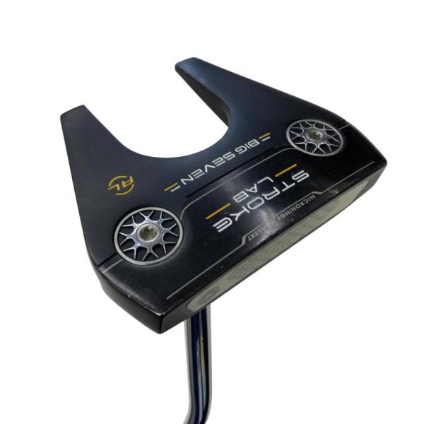 中古　Cランク　オデッセイ　ＳＴＲＯＫＥ　ＬＡＢ　ＢＬＡＣＫ　ＳＴＲＯＫＥ　ＬＡＢ　ＢＬＡＣＫ　ＢＩＧ　ＳＥＶＥＮ　ＡＲＭＬＯＣＫ　３９インチ　パター　ＳＴＲＯＫＥ　ＬＡＢ　ＢＬＡＣＫ 　フレックスその他 ロフト角:7.00