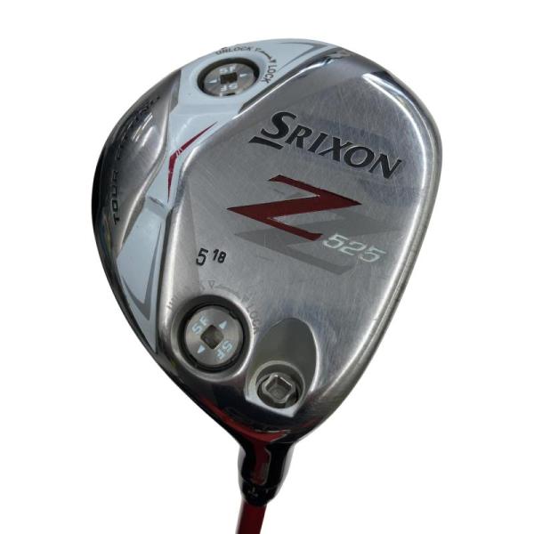 中古　Cランク　ダンロップ　ＳＲＩＸＯＮ　ＳＲＩＸＯＮ　Ｚ５２５　５Ｗ　フェアウェイウッド　ＳＶ−３０２６Ｊ（フェアウェイ） 　フレックスＳ ロフト角:18.00