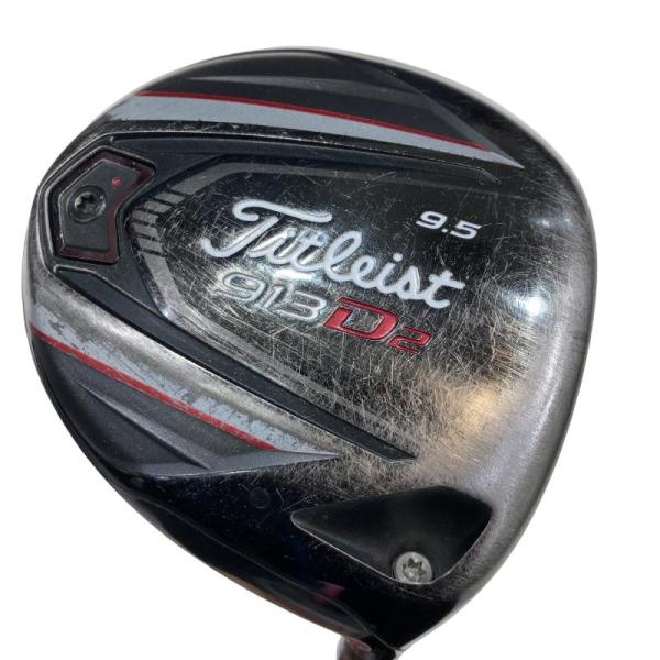 中古　Cランク　タイトリスト　９１３　９１３　Ｄ２　　９．５°　ドライバー　リシャフト 　フレックスその他 ロフト角:9.50