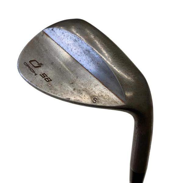 中古　Cランク　ＯＲＩＯＮ（オライオン）　ＳＰＹ−２　ＷＥＤ　ＳＰＹ−２　ＷＥＤ　ＴＹＰＥ−Ｓ（ノーメッキ）　５８°（ローバウンス）　ウェッジ　純正特注シャフト 　フレックスＳ ロフト角:58.00