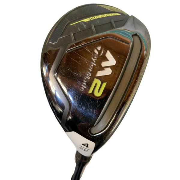 中古　Cランク　テーラーメイド　Ｍ２　Ｍ２（２０１７）　Ｕ４　ＵＳＡ　ユーティリティ　ＲＥＡＸ　７５（Ｍ２　２０１７ＵＴ） 　フレックスＳ ロフト角:22.00
