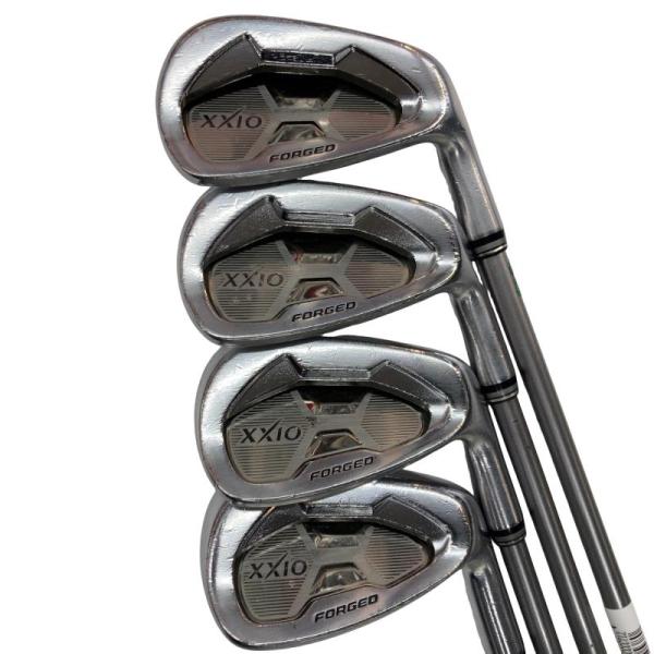 中古　Dランク　ダンロップ　ＸＸＩＯ　ＸＸＩＯ　ＦＯＲＧＥＤ（２０１５）　６Ｓ（実本数：４本セット）　アイアンセット　ＸＸＩＯ　ＭＸ５０００ 　フレックスＲ ロフト角:24.00