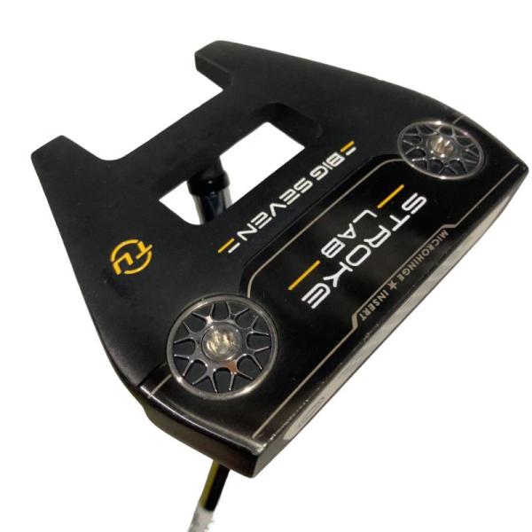 中古　Cランク　オデッセイ　ＳＴＲＯＫＥ　ＬＡＢ　ＢＬＡＣＫ　ＳＴＲＯＫＥ　ＬＡＢ　ＢＬＡＣＫ　ＢＩＧ　ＳＥＶＥＮ　ＴＵ　３４インチ　パター　ＳＴＲＯＫＥ　ＬＡＢ　ＢＬＡＣＫ 　フレックスその他 ロフト角:0.00