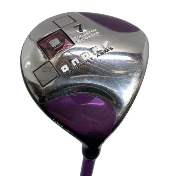 中古　Cランク　ダイワ（グローブライド）　ＯＮＯＦＦ　ＯＮＯＦＦ　ＡＲＭＳ（２０１４）　７Ｗ　レディース　フェアウェイウッド　ＳＭＯＯＴＨ　ＫＩＣＫ　ＬＰ−４１４Ｆ 　フレックスＬ ロフト角:22.00