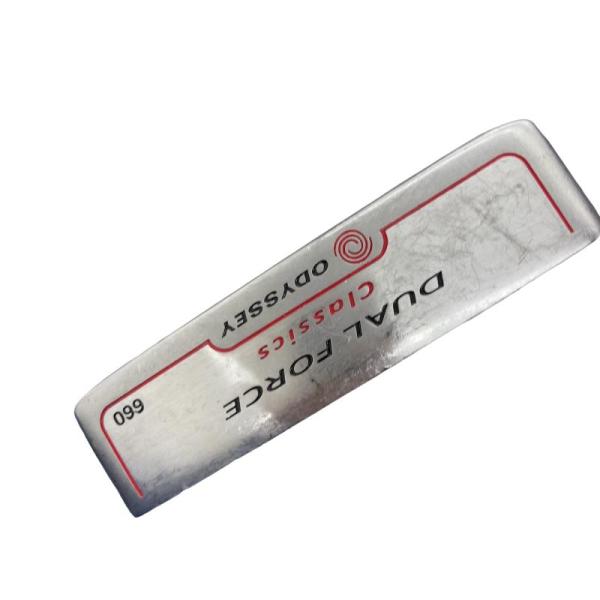 中古　Cランク　オデッセイ　ＤＵＡＬ　ＦＯＲＣＥ　Ｃｌａｓｓｉｃｓ　ＤＵＡＬ　ＦＯＲＣＥ　Ｃｌａｓｓｉｃｓ　６６０　３４インチ　パター　スチール 　フレックスその他 ロフト角:3.00