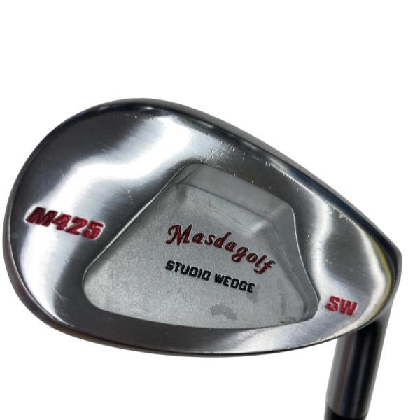中古　Cランク　ＭＡＳＤＡ　ＭＡＳＤＡ　ＭＡＳＤＡ　ＳＴＵＤＩＯ　ＷＥＤＧＥ　Ｍ４２５　ＳＷ　ウェッジ　リシャフト 　フレックスその他 ロフト角:58.00