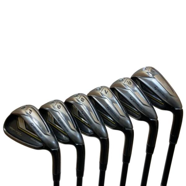 中古　Cランク　テーラーメイド　ＲＯＣＫＥＴ　ＢＬＡＤＥＺ　ＲＯＣＫＥＴ　ＢＬＡＤＥＺ　ＭＡＸ　６Ｓ（実本数：６本セット）　アイアンセット　ＴＭ７−１１３ 　フレックスＲ ロフト角:23.00