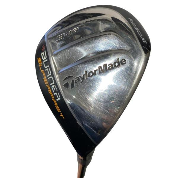 中古　Cランク　テーラーメイド　ＢＵＲＮＥＲ　ＢＵＲＮＥＲ　ＳＵＰＥＲ　ＦＡＳＴ　ＲＥＳＣＵＥ　Ｕ３　ユーティリティ　ＦＵＢＵＫＩ　５０（ユーティリティ） 　フレックスＳ ロフト角:18.00