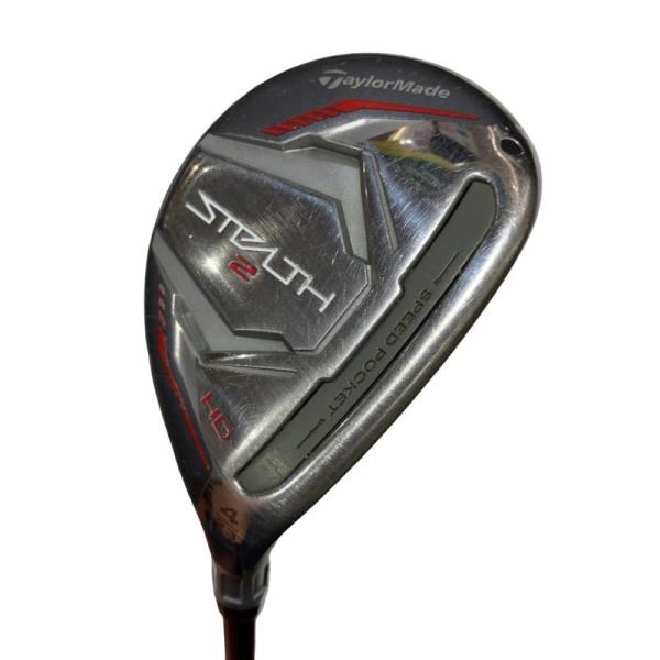 中古　Dランク　テーラーメイド　ＳＴＥＡＬＴＨ２　ＳＴＥＡＬＴＨ２　ＨＤ　Ｕ４　レディース　ユーティリティ　ＴＥＮＳＥＩ　ＲＥＤ　ＴＭ４０（ＳＴＥＡＬＴＨ　ＵＴ） 　フレックスＡ ロフト角:23.00