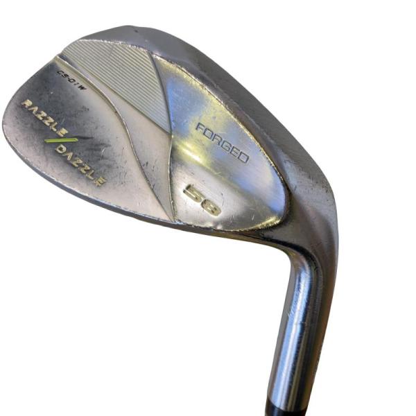 中古　Dランク　ＲＡＺＺＬＥ　ＤＡＺＺＬＥ　ＲＡＺＺＬＥ　ＤＡＺＺＬＥ　ＲＡＺＺＬＥ　ＤＡＺＺＬＥ　ＣＳ−０１Ｗ　サテンメッキ　５０°　ウェッジ　リシャフト 　フレックスその他 ロフト角:50.00
