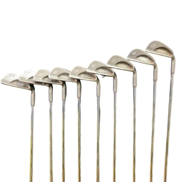 中古　Dランク　ピン　ＫＡＲＳＴＥＮ　ＫＡＲＳＴＥＮ　Ｉ　　９Ｓ（実本数：９本セット）　アイアンセット　スチール 　フレックスＵＮＩ ロフト角:29.00