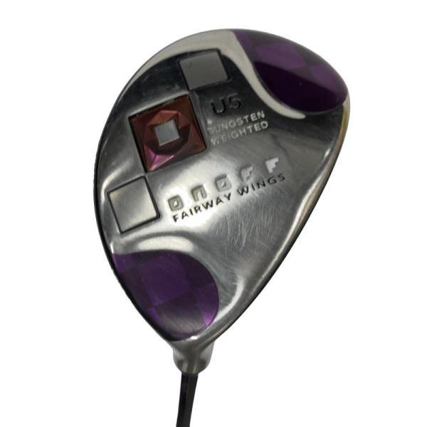 中古　Cランク　ダイワ（グローブライド）　ＯＮＯＦＦ　ＯＮＯＦＦ　ＦＡＩＲＷＡＹ　ＷＩＮＧＳ（２０１４）　Ｕ５　レディース　ユーティリティ　ＳＭＯＯＴＨ　ＫＩＣＫ　ＬＰ−４１４Ｕ 　フレックスＡ ロフト角:24.00