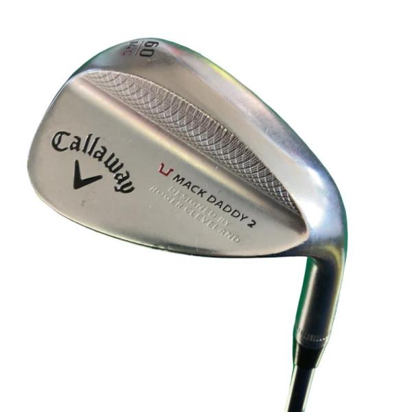 中古　Cランク　キャロウェイ　ＭＡＣＫ　ＤＡＤＤＹ　ＭＡＣＫ　ＤＡＤＤＹ　２　クロムメッキ　６０°／１４°Ｃ　ウェッジ　Ｄｙｎａｍｉｃ　Ｇｏｌｄ 　フレックスＳ ロフト角:60.00