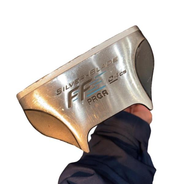 中古　Cランク　プロギア　ＳＩＬＶＥＲ−ＢＬＡＤＥ　ＦＦ　ＳＩＬＶＥＲ−ＢＬＡＤＥ　ＦＦ　０４ＣＳ　３４インチ　パター　スチール 　フレックスその他 ロフト角:3.00