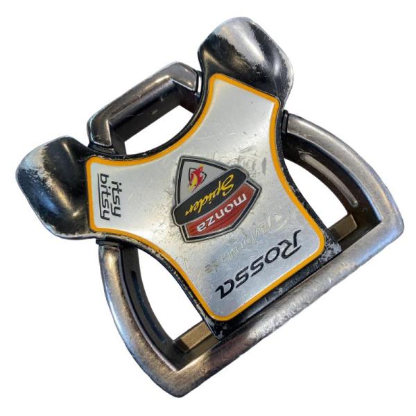 中古　Dランク　テーラーメイド　Ｒｏｓｓａ　ａｇｓｉ＋　Ｒｏｓｓａ　ａｇｓｉ＋　ｉｔｓｙ　ｂｉｔｓｙ　ＳＰＩＤＥＲ　センターシャフト　３３インチ　パター　スチール 　フレックスその他 ロフト角:2.50