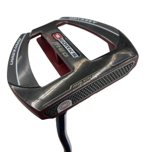 中古　Cランク　オデッセイ　Ｏ　ＷＯＲＫＳ　ＲＥＤ　Ｏ　ＷＯＲＫＳ　ＲＥＤ　ＭＡＲＸＭＡＮ　３２インチ　レディース　パター　スチール 　フレックスその他 ロフト角:3.00