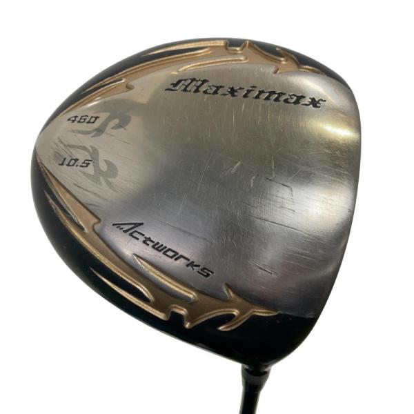 中古　Cランク　ワークスゴルフ　Ａｃｔｗｏｒｋｓ　Ａｃｔｗｏｒｋｓ　ＭＡＸＩＭＡＸ（２０１４）　１０．５°　ドライバー　ＷＯＲＫＴＥＣ　Ｖ−ＳＰＥＣ　α−ＩＶ 　フレックスＲ ロフト角:10.50