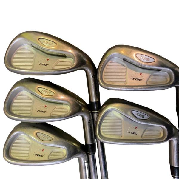 中古　Dランク　テーラーメイド　ＲＡＣ　ＲＡＣ　ＯＳ（２００５）　６Ｓ　ＵＳＡ（実本数：５本セット）　アイアンセット　Ｔ−Ｓｔｅｐ　Ｕｌｔｒａｌｉｔｅ　スチール 　フレックスＳ ロフト角:26.00