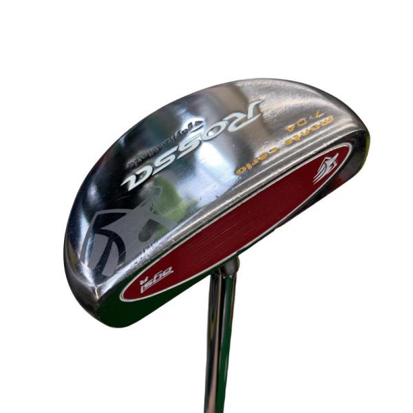 中古　Cランク　テーラーメイド　Ｒｏｓｓａ　ａｇｓｉ−Ｒ　Ｒｏｓｓａ　ａｇｓｉ−Ｒ　Ｍｏｎｔｅ　Ｃａｒｌｏ　７−０４（センターシャフト）　３４インチ　パター　スチール 　フレックスその他 ロフト角:4.00
