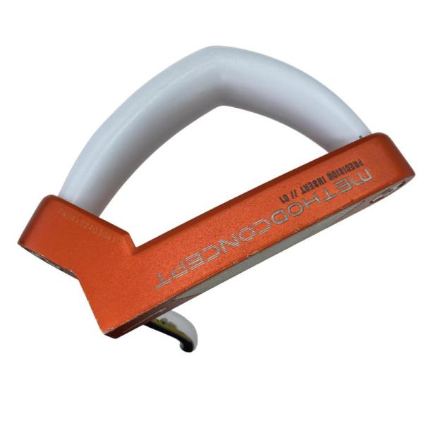中古　Dランク　ナイキ　ＭＥＴＨＯＤ　ＣＯＮＣＥＰＴ　ＭＥＴＨＯＤ　ＣＯＮＣＥＰＴ　Ｃ１（オレンジ／ホワイト）　３３インチ　パター　スチール 　フレックスその他 ロフト角:2.00