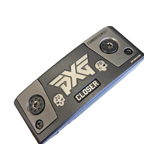 中古　Cランク　ＰＸＧ　ＢＡＴＴＬＥ　ＲＥＡＤＹ　ＢＡＴＴＬＥ　ＲＥＡＤＹ　ＣＬＯＳＥＲ（クランク）　パター　スチール 　フレックスその他 ロフト角:0.00
