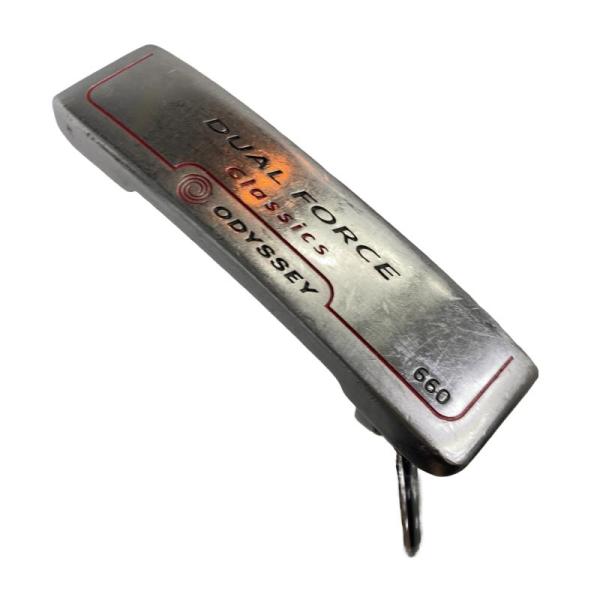 中古　Cランク　オデッセイ　ＤＵＡＬ　ＦＯＲＣＥ　Ｃｌａｓｓｉｃｓ　ＤＵＡＬ　ＦＯＲＣＥ　Ｃｌａｓｓｉｃｓ　６６０　３４インチ　パター　スチール 　フレックスその他 ロフト角:3.00