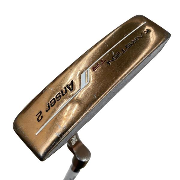 中古　Dランク　ピン　ＫＡＲＳＴＥＮ　ＴＲ　ＫＡＲＳＴＥＮ　ＴＲ　Ａｎｓｅｒ　２（長さ調整機能付き）　パター　スチール 　フレックスその他 ロフト角:0.00