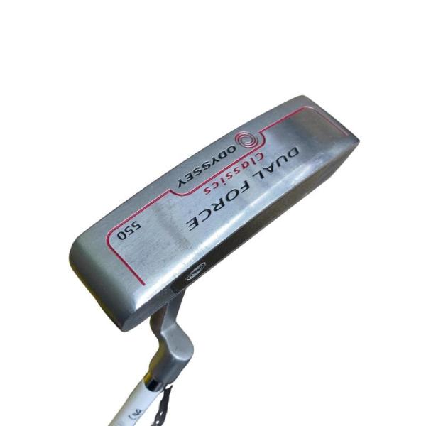 中古　Cランク　オデッセイ　ＤＵＡＬ　ＦＯＲＣＥ　Ｃｌａｓｓｉｃｓ　ＤＵＡＬ　ＦＯＲＣＥ　Ｃｌａｓｓｉｃｓ　５５０　３４インチ　パター　スチール 　フレックスその他 ロフト角:3.00