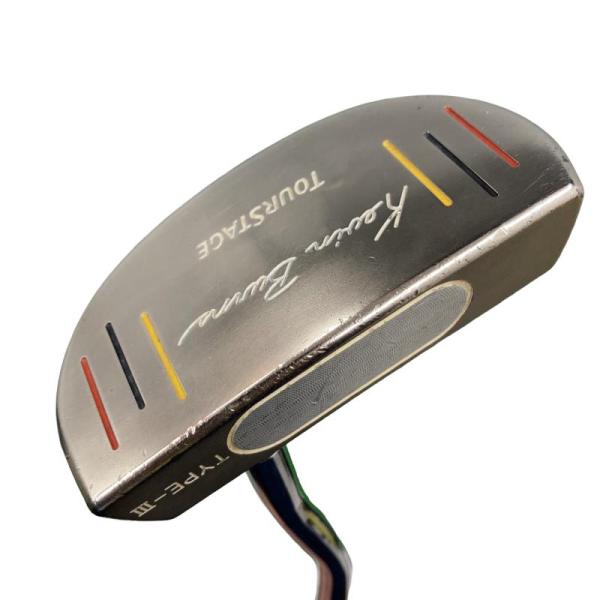 中古　Dランク　ブリヂストン　ＴＯＵＲＳＴＡＧＥ　Ｋｅｖｉｎ　Ｂｕｒｎｓ　ＴＯＵＲＳＴＡＧＥ　Ｋｅｖｉｎ　Ｂｕｒｎｓ　ＴＹＰＥ−ＩＩＩ（クローム仕上げ）　３４インチ　パター　スチール 　フレックスその他 ロフト角:4.00