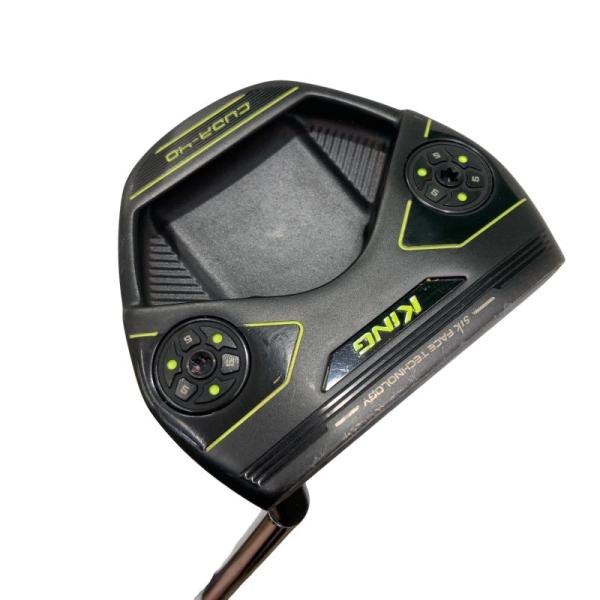 中古　Cランク　コブラ　ＫＩＮＧ　ＫＩＮＧ　ＣＵＤＡ−４０　ショートスラント　３４インチ　パター　スチール 　フレックスその他 ロフト角:0.00
