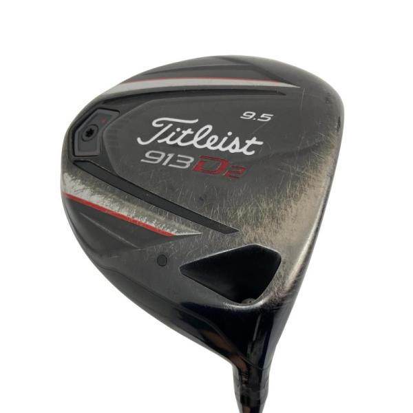 中古　Cランク　タイトリスト　９１３　９１３　Ｄ２　　９．５°　ＵＳＡ　ドライバー　Ｄｉａｍａｎａ　Ｓ＋６２ 　フレックスＳ ロフト角:9.50