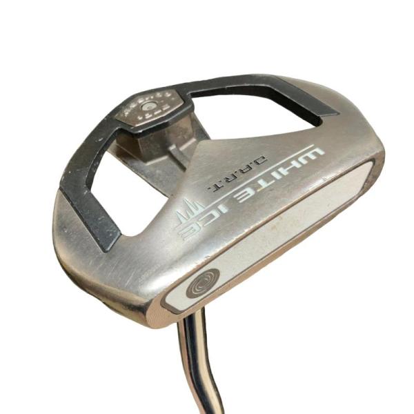 中古　Dランク　オデッセイ　ＷＨＩＴＥ　ＩＣＥ　ＷＨＩＴＥ　ＩＣＥ　Ｄ．Ａ．Ｒ．Ｔ．　ＢＬＡＣＫ　３３インチ　パター　スチール 　フレックスその他 ロフト角:3.00