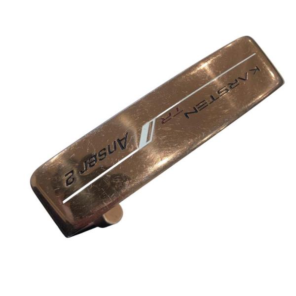 中古　Cランク　ピン　ＫＡＲＳＴＥＮ　ＴＲ　ＫＡＲＳＴＥＮ　ＴＲ　Ａｎｓｅｒ　２（長さ調整機能付き）　パター　スチール 　フレックスその他 ロフト角:0.00