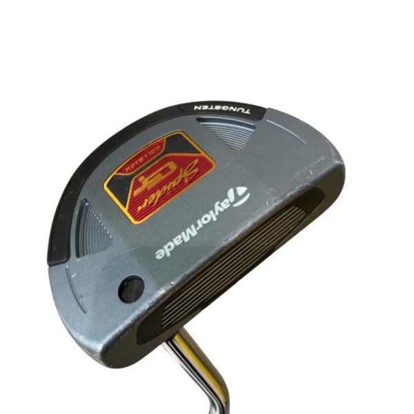 中古　Cランク　テーラーメイド　Ｓｐｉｄｅｒ　ＧＴ　Ｓｐｉｄｅｒ　ＧＴ　ＲＯＬＬＢＡＣＫ　ＳＩＬＶＥＲ／ＢＬＡＣＫ　シングルベンド　３４インチ　パター　スチール 　フレックスその他 ロフト角:3.00