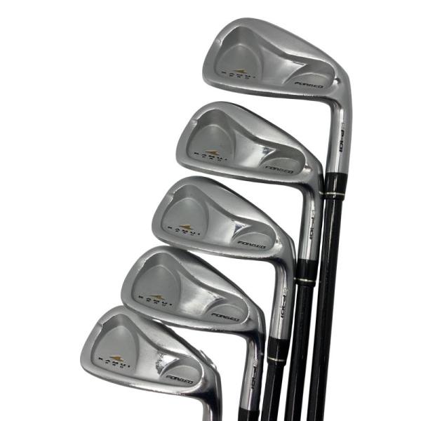 中古　Cランク　カムイ　ＫＡＭＵＩ　ＰＲＯ　ＫＡＭＵＩ　ＰＲＯ　ＫＰ−１０１　６Ｓ（実本数：５本セット）　アイアンセット　オリジナルカーボン 　フレックスＳ ロフト角:25.00