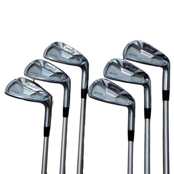 中古　Dランク　ダンロップ　ＳＲＩＸＯＮ　ＳＲＩＸＯＮ　Ｚ−ＴＸ（２０１１）　　６Ｓ（実本数：６本セット）　アイアンセット　リシャフト 　フレックスその他 ロフト角:27.00