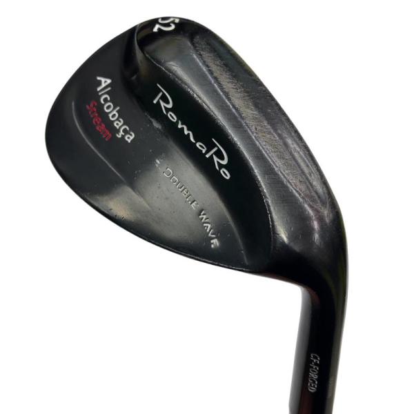 中古　Cランク　ＲｏｍａＲｏ　ＲｏｍａＲｏ　ＲｏｍａＲｏ　Ａｌｃｏｂａｃａ　Ｓｔｒｅａｍ　ＤＯＵＢＬＥ　ＷＡＶＥ　５２°　ウェッジ　純正特注シャフト 　フレックスその他 ロフト角:52.00