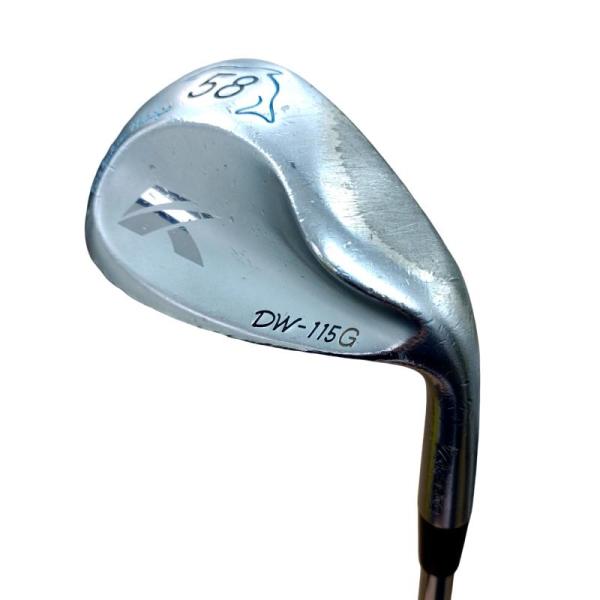 中古　Dランク　キャスコ　Ｄｏｌｐｈｉｎ　Ｗｅｄｇｅ　Ｄｏｌｐｈｉｎ　Ｗｅｄｇｅ　ＤＷ−１１５Ｇ　５８°　ウェッジ　ＮＳ　ＰＲＯ　９５０ＧＨ 　フレックスＳ ロフト角:58.00