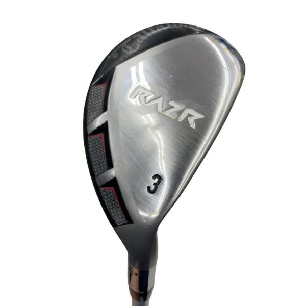 中古　Dランク　キャロウェイ　ＲＡＺＲ　ＲＡＺＲ　Ｘ　Ｕ３　ユーティリティ　ＲＡＺＲ　Ｘ　ＳＥＲＩＥＳ　６０ｈ 　フレックスＲ ロフト角:21.00