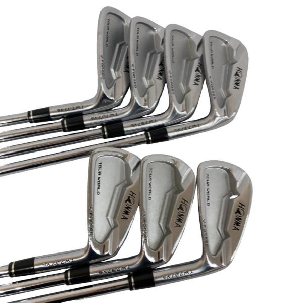 中古　Cランク　本間ゴルフ　ＴＯＵＲ　ＷＯＲＬＤ　ＴＯＵＲ　ＷＯＲＬＤ　ＴＷ７３７Ｖｓ　７Ｓ（実本数：７本セット）　アイアンセット　ＮＳ　ＰＲＯ　ＭＯＤＵＳ３　ＴＯＵＲ１０５ 　フレックスＳ ロフト角:24.00