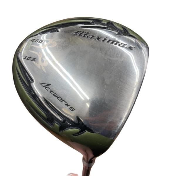 中古　Cランク　ワークスゴルフ　Ａｃｔｗｏｒｋｓ　Ａｃｔｗｏｒｋｓ　ＭＡＸＩＭＡＸ　１０．５°　ドライバー　ＷＯＲＫＴＥＣ　Ｖ−ＳＰＥＣ　α−ＩＩＩ 　フレックスＲ ロフト角:10.50