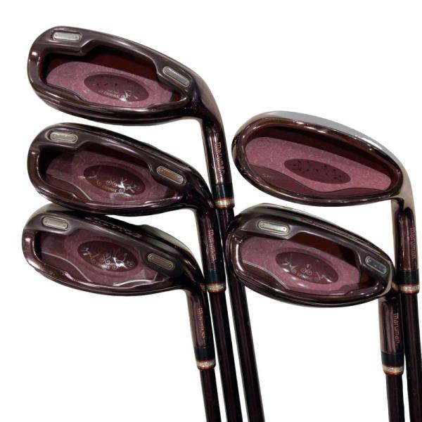 中古　Cランク　マジェスティゴルフ（旧マルマン）　ＳＨＵＴＴＬＥ　ＳＨＵＴＴＬＥ　ｉ３０００Ｘ　６Ｓ　レディース（実本数：５本セット）　アイアンセット　ＷＬＴ　ＴＹＰＥ−１０ｉ 　フレックスＬ ロフト角:32.00